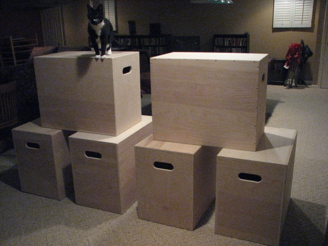 Still thinking about it ...: Building Jumping Boxes for Crossfit