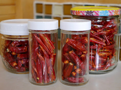 Foods For Long Life: Dehydrating Serrano (Hidalgo) Peppers