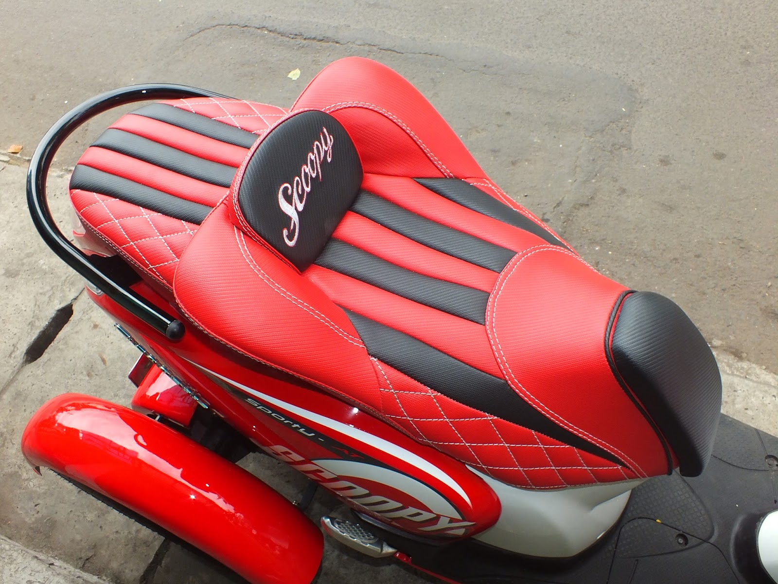 Modifikasi JOK MOTOR: JOK MOTOR HONDA SCOOPY FI Model COBRA SCOOPY ...