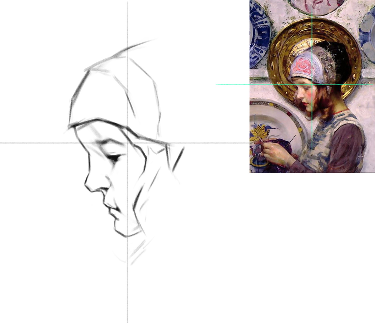 Lane Brown Art: Bargue Studies