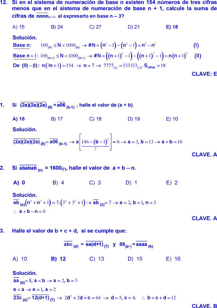 TEORÍA DE NUMERACIÓN PROBLEMAS RESUELTOS PDF