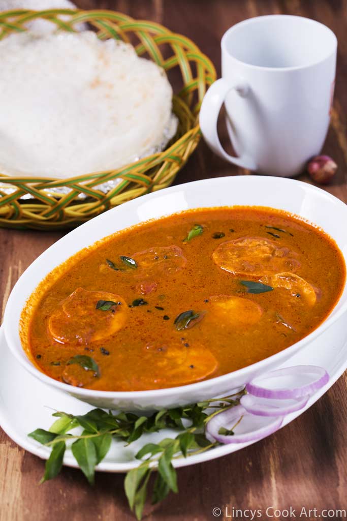 Varutharacha Mutta Curry ~ Lincy's Cook Art