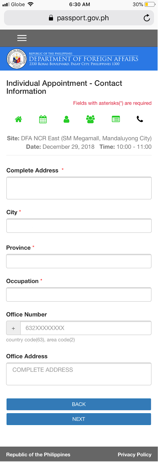 Dropped like a Hatputito: Experience | DFA Passport Application Process