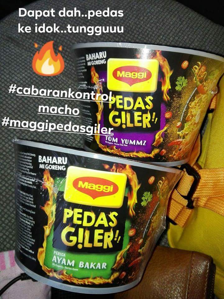 MAGGI PEDAS GILER MEMANG PEDASSS SIOT!! | Ceritera Si Gadis Biru