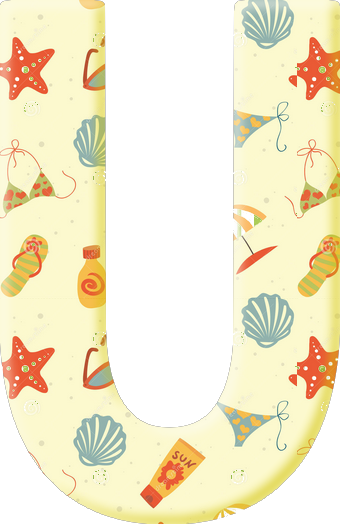 Abecedario de Verano. Summer Alphabet. - Oh my Alfabetos!