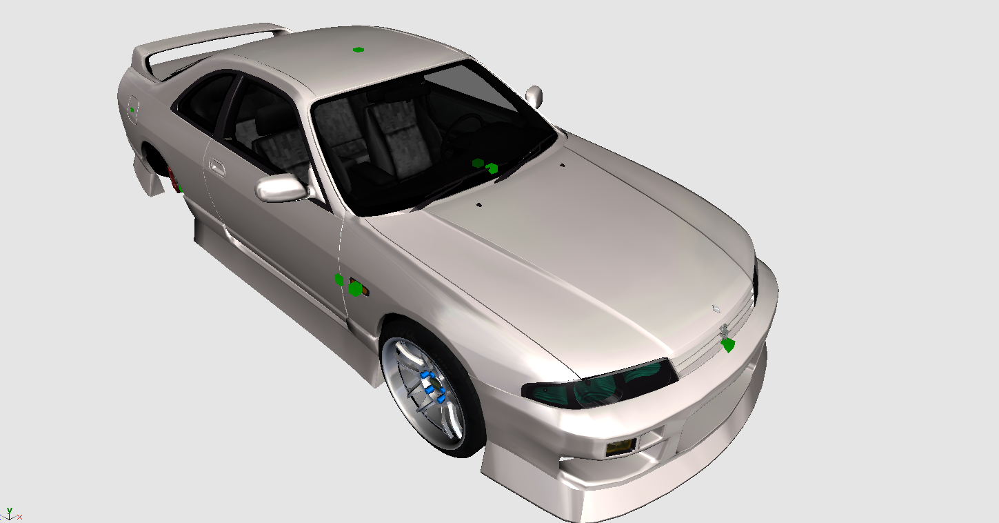 Tuning Car Garage: W.I.P URAS R33 AERO KIT