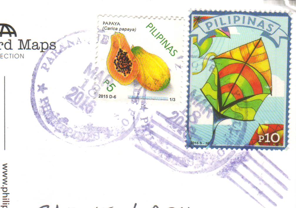 The World in Postcards - Sabine's Blog: Palawan Mapcard. Philippines