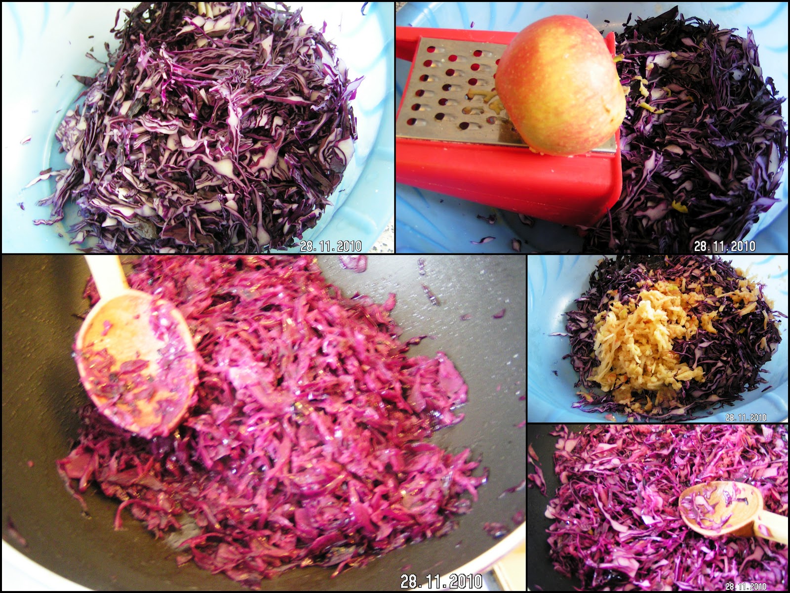 PASIUNI: RASOL ALB CU VARZĂ ROŞIE