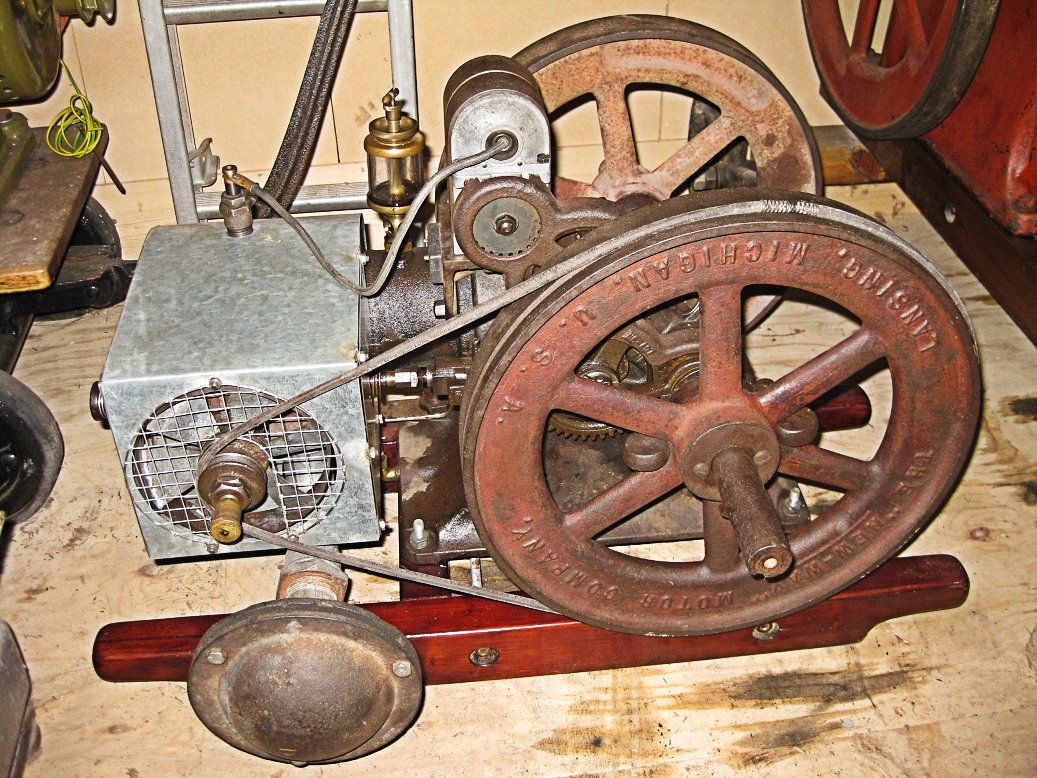 New Way Engine Stations: REGISTRY "NEW WAY" - Single Horizontal Cylinder