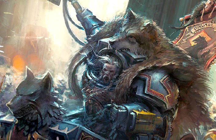 Battle Report: Space Wolves vs. Death Guard Game 2 - Jade Gaming News