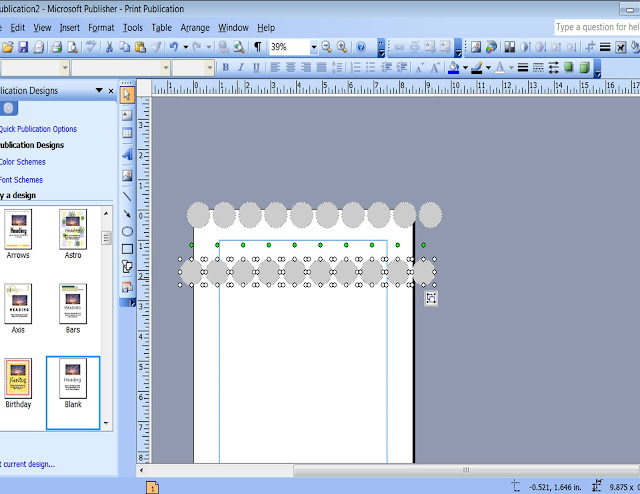 Make Patterned Papers with Shapes and Clipart in Publisher