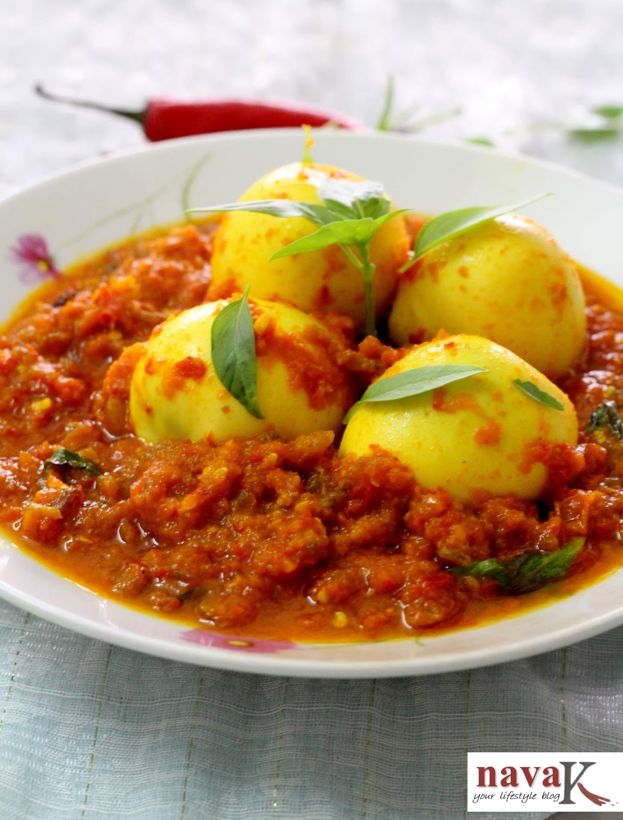 nava-k: Sambal Tumis Telur