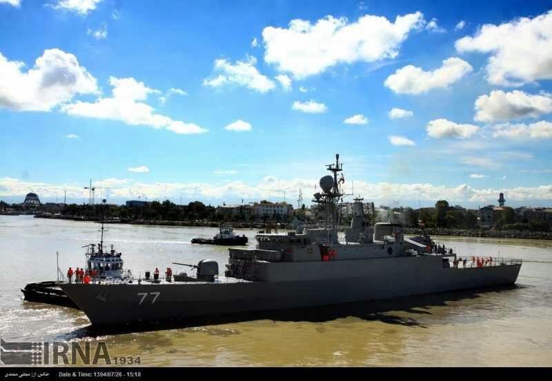 Bangkitnya Armada Laut Iran Bersama Destroyer Khalije Fars Class ...