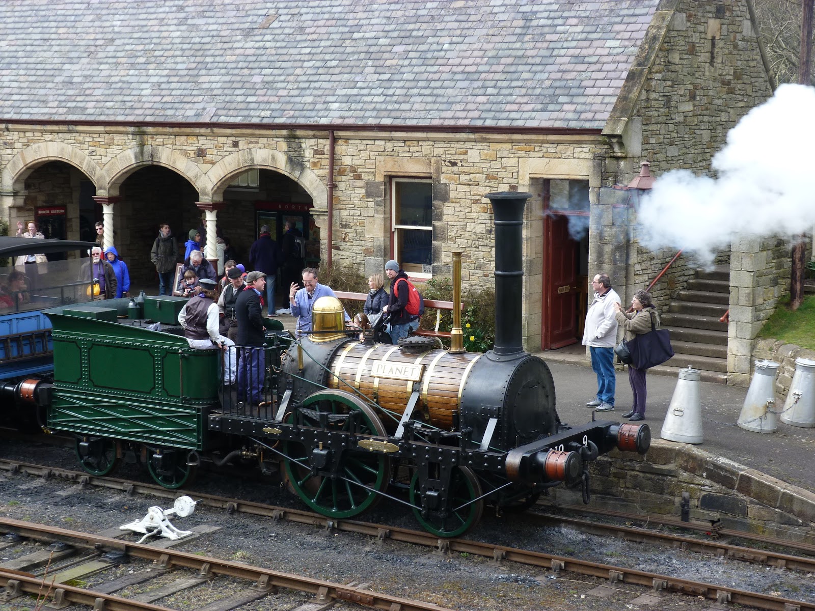 Jim's Train Pics: planet at the Great North Steam Fair, Beamish museum