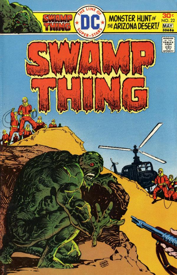 The Geeky Nerfherder: Comic Book Art: Swamp Thing (Vol 1)