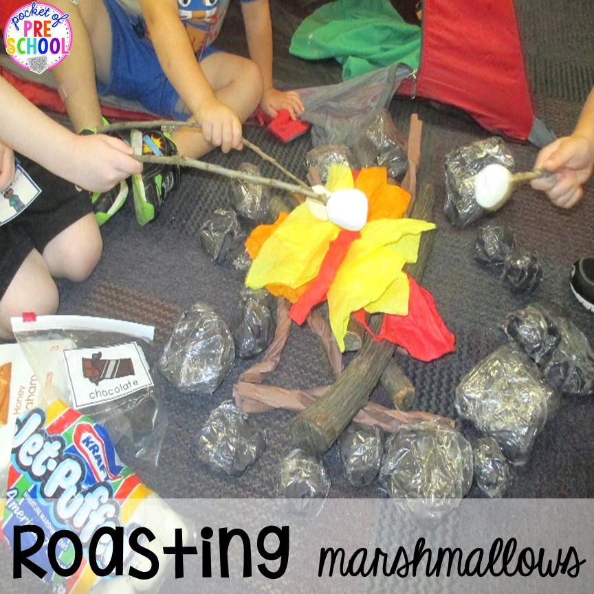 Camping Dramatic Play - Pocket of Preschool