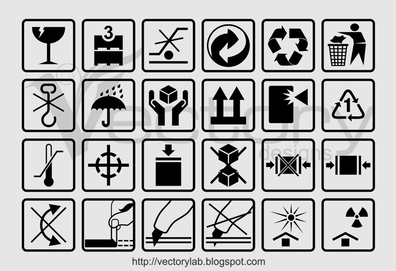 24 Free Vector Packaging Box Symbols | Vectorylab - Free Vector ...
