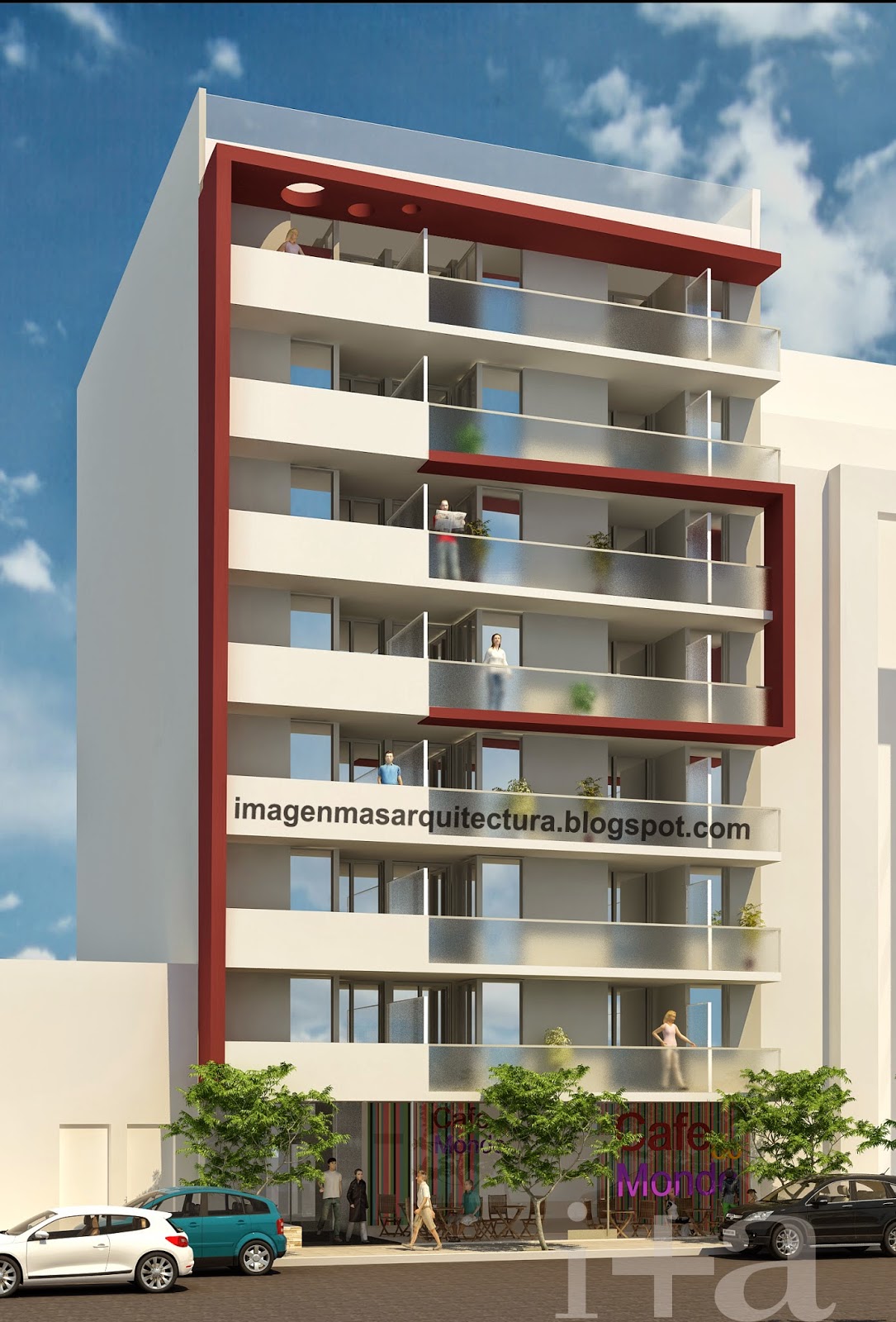 imagen+arquitectura: RENDER EDIFICIO HOLDER II - Bº Gral Paz, Cordoba ...