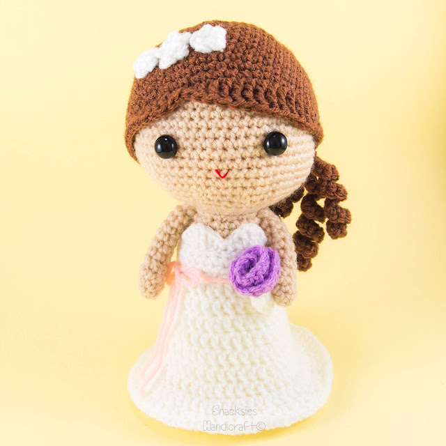 Bride Amigurumi Crochet ~ Snacksies Handicraft Corner