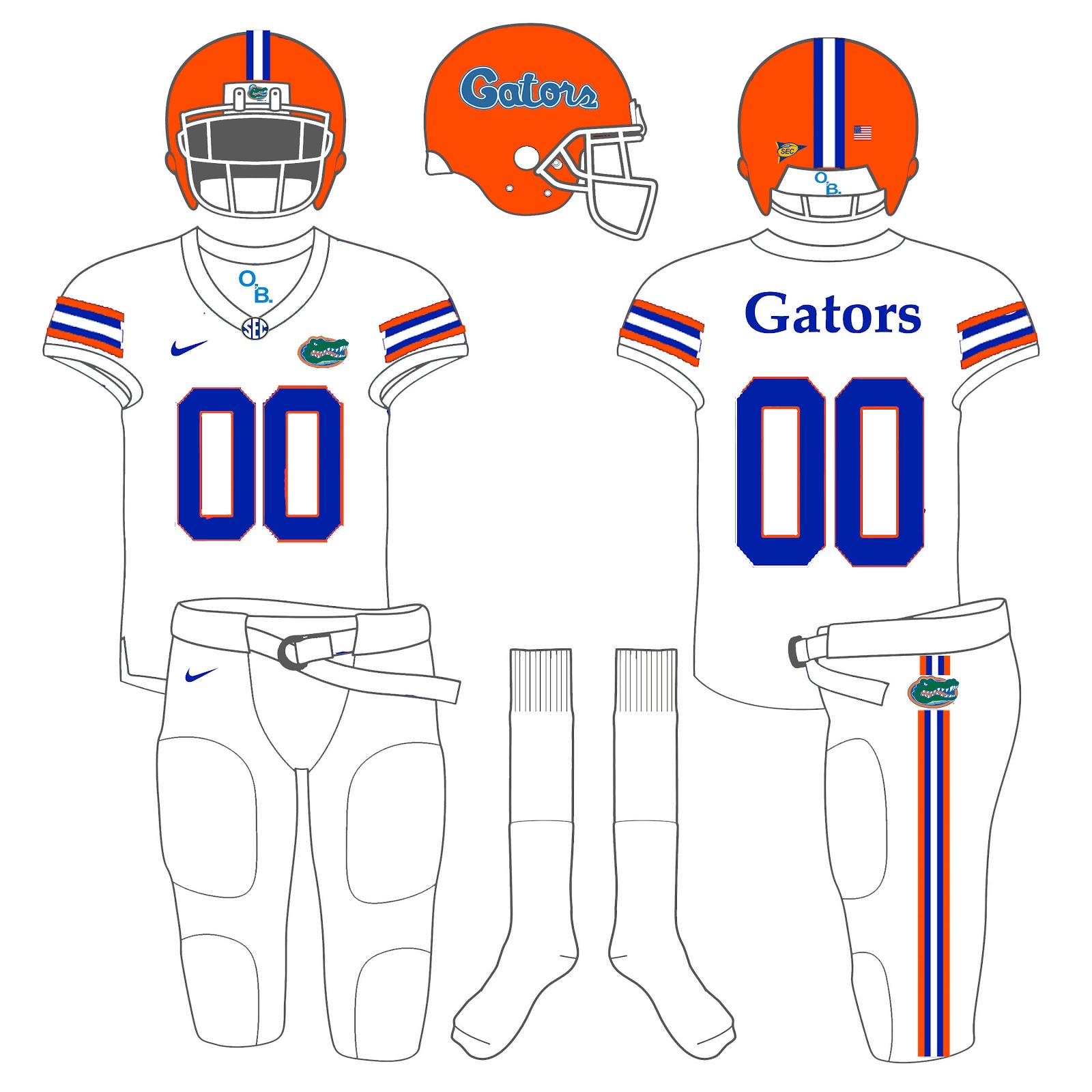 Florida Gators Uniform Tracker : September 2012