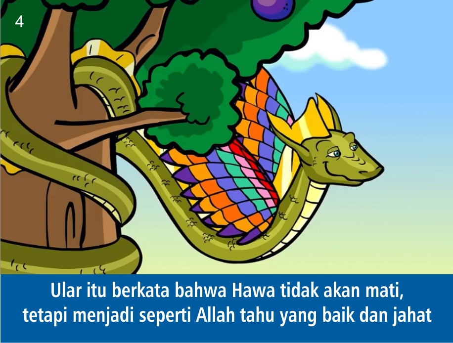Komik Alkitab Anak: Adam dan Hawa