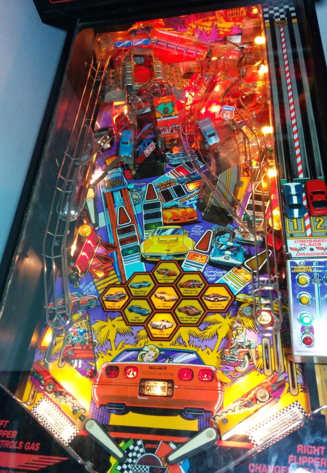 so I bought a pinball machine: Introducing... Corvette!