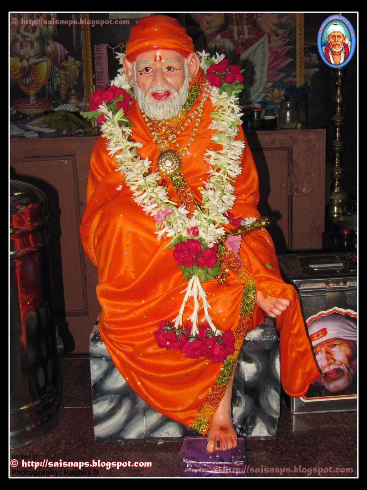 Sai Wallpaper: Sri Shirdi Sai Baba Mandir, Dwarakamai Nagar, ASTC Hudco ...