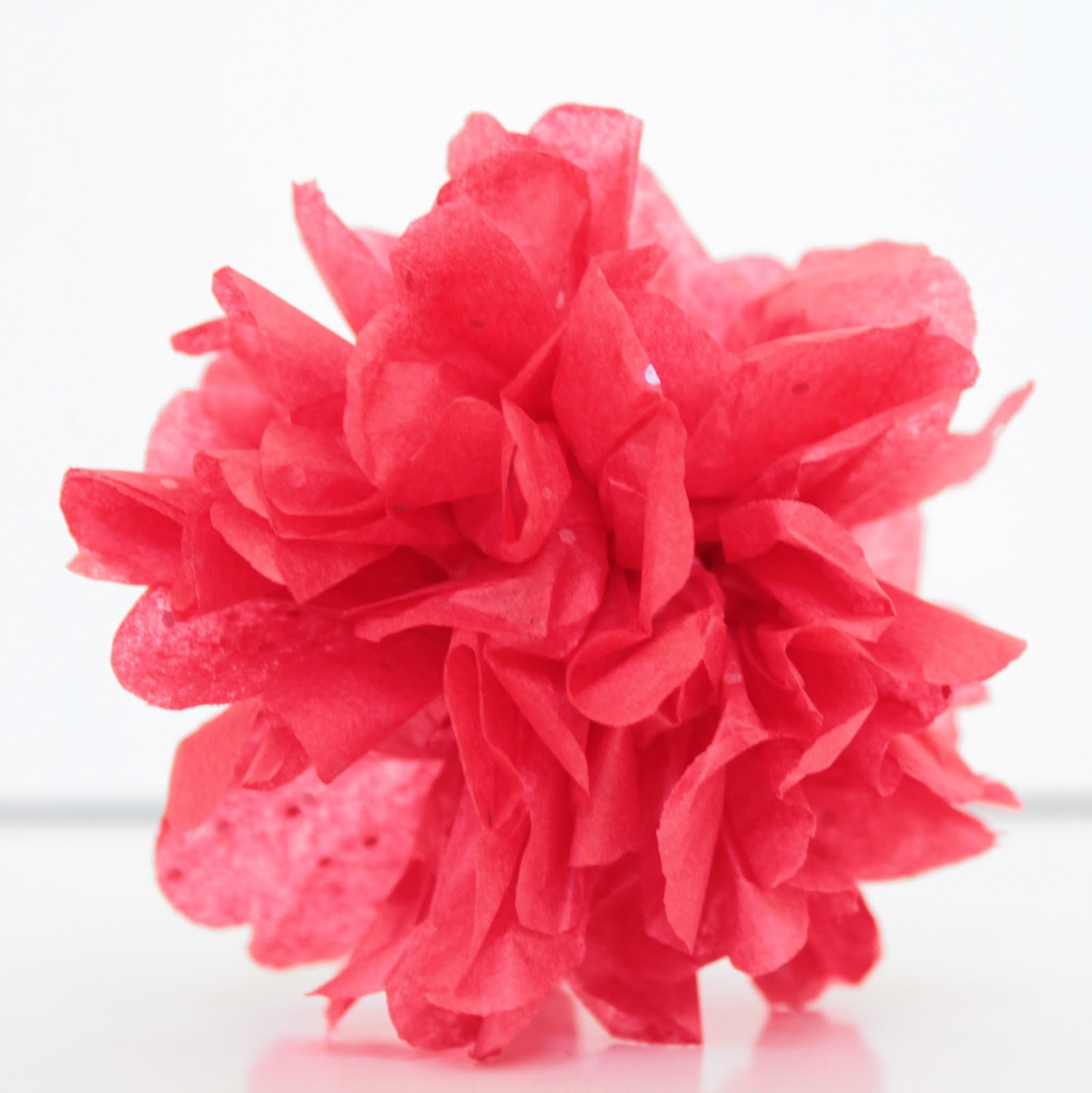 Make It Handmade: Easy Peasy Paper Pom Pom Ornaments