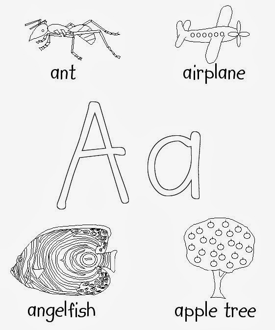 تعلم حرف A a | مـدونـة جـنـة الاطــفـال