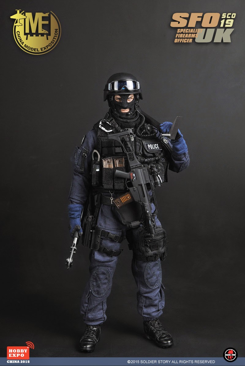toyhaven: Soldier Story 1/6 scale UK SCO19 - SFO (Specialist Firearms ...