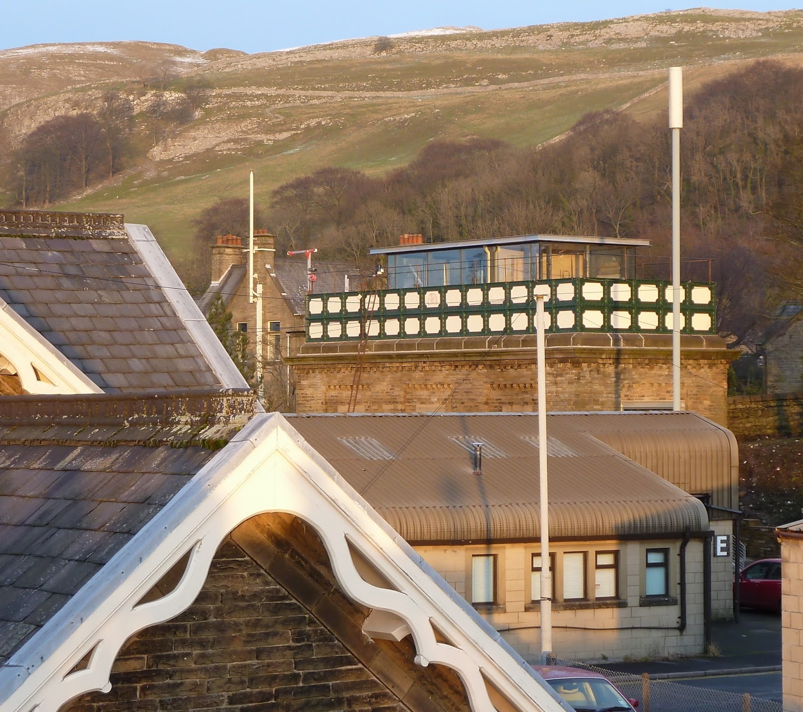 The Rainforest Fund Project: Settle Water Tower on Settle Carlisle Line