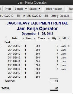 Manual QuickBooks Accounting Sistem untuk Rental Alat Berat: MENGUBAH ...