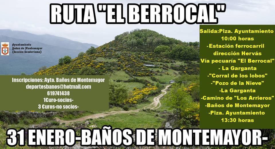 RUTA EL BERROCAL