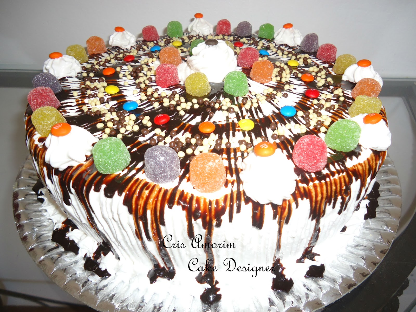 Cris Amorim Cake Designer: Torta Bolo