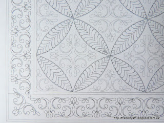 The Quilt Yarn: Patsy Thompson's January 2018 Ruler Work Winter Course