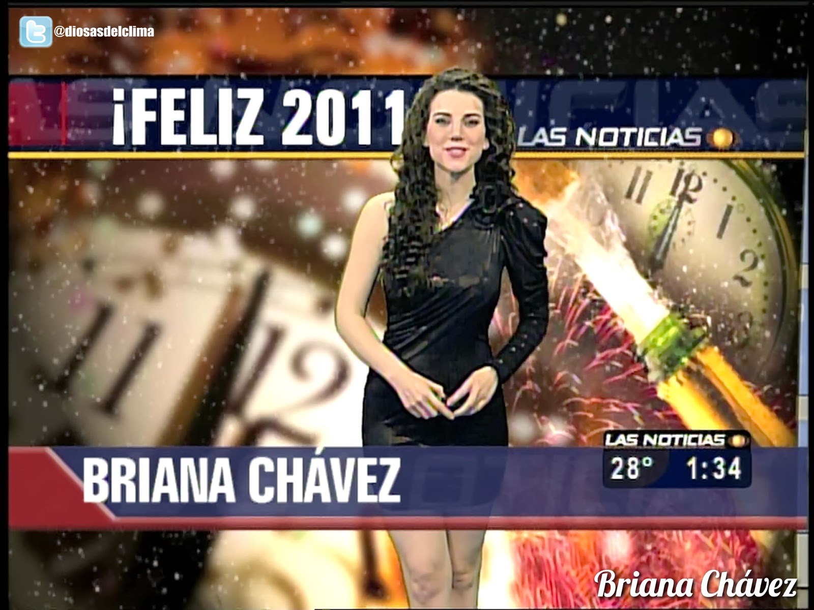 Las diosas del clima: Briana Chavez