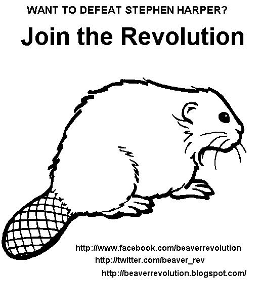 The Beaver Revolution: Posters!! Print them out and put them everywhere!!!