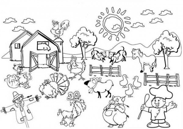 los animales de la granja