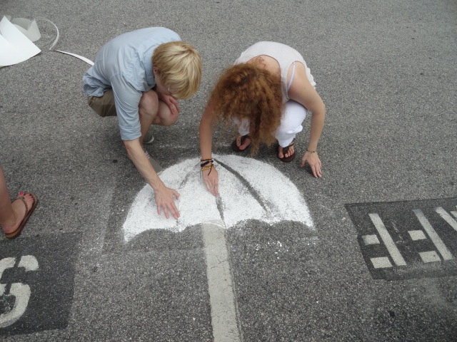 Art of Apex High School: Street Art Workshop at Eva Perry Library