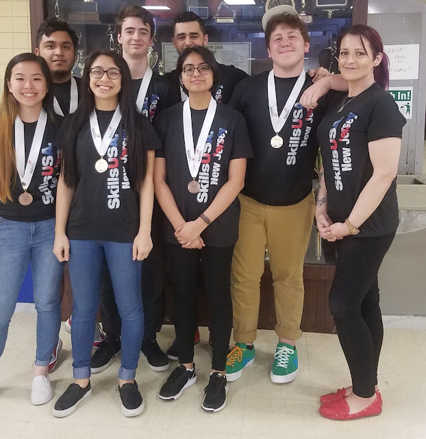 High Tech High School Students Earn Eight Medals at SkillsUSA NJ ...