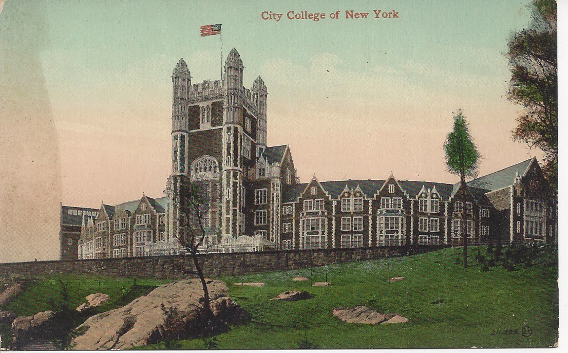 Inside the Apple: Postcard Thursday: City College's Shepard Hall