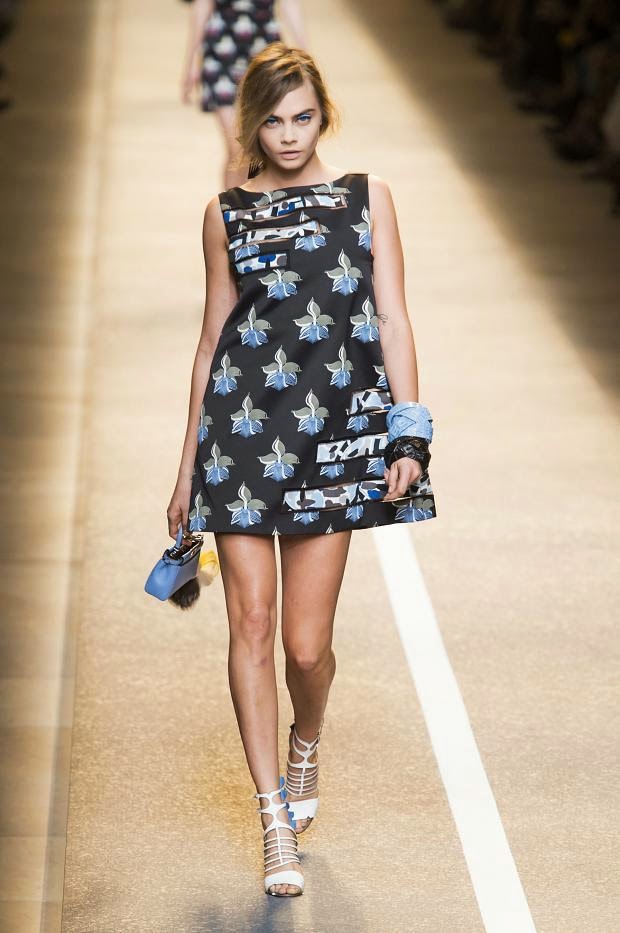 Runway | Fendi Spring/Summer 2015 Fashion Show | Cool Chic Style Fashion