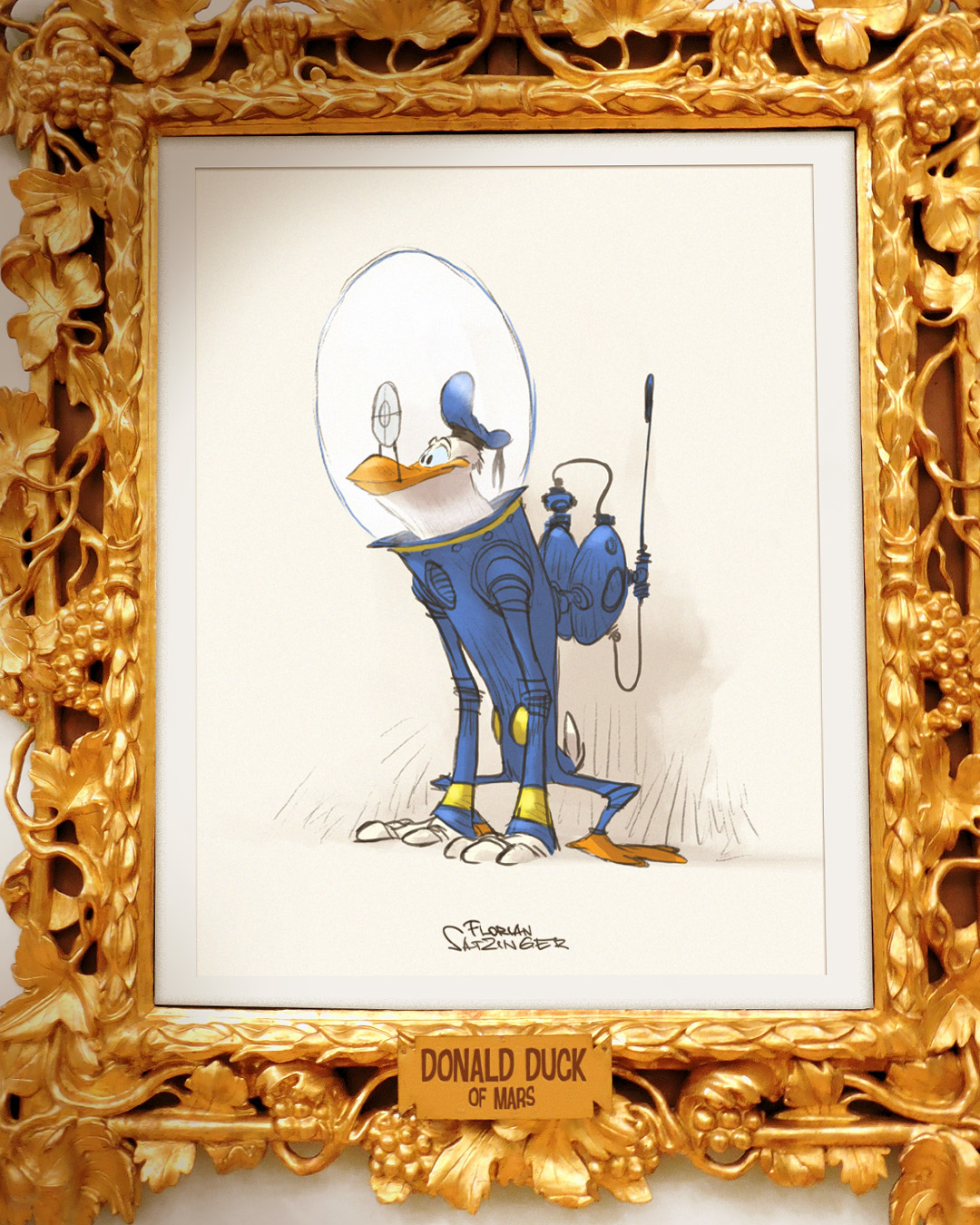 The Paperwalker Journal - Florian Satzinger: Donald Duck of Mars