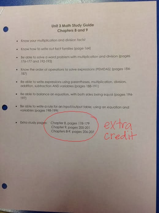 Mrs. Leighton's 4th Grade : Unit 3 Math Test and other Math Details