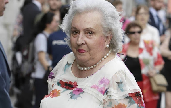 Infanta Pilar of Spain Celebrates 80th Birthday