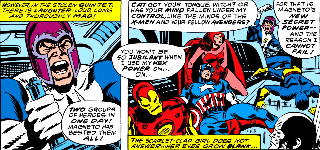 The Peerless Power of Comics!: The Mental Might of... Magneto??