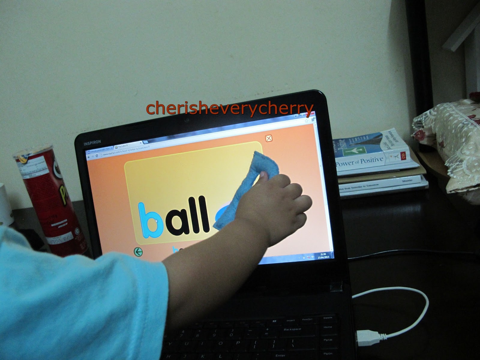 cherish every cherry: Ilyaas Learns Phonics via Starfall.com