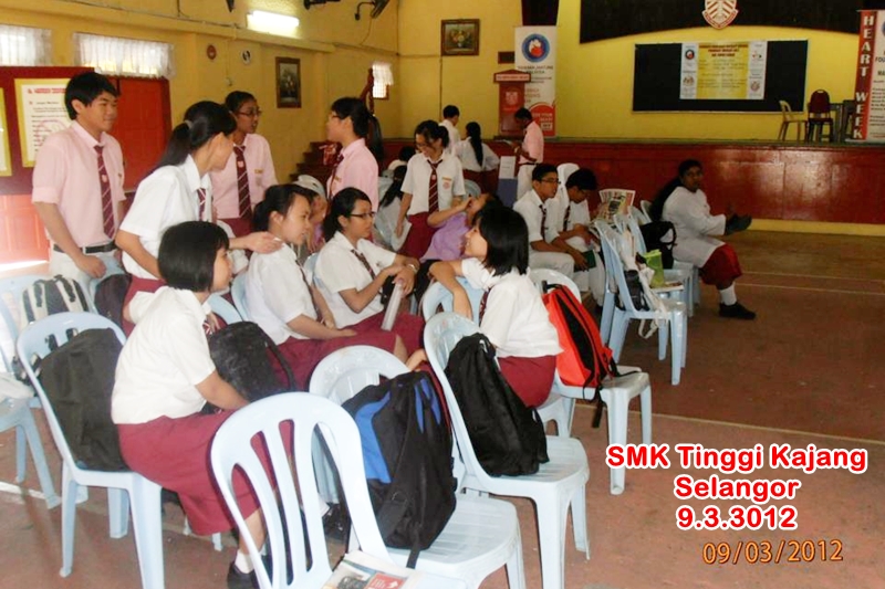 Hj. Zulheimy Ma'amor: 2012 - SMK TINGGI KAJANG , SELANGOR