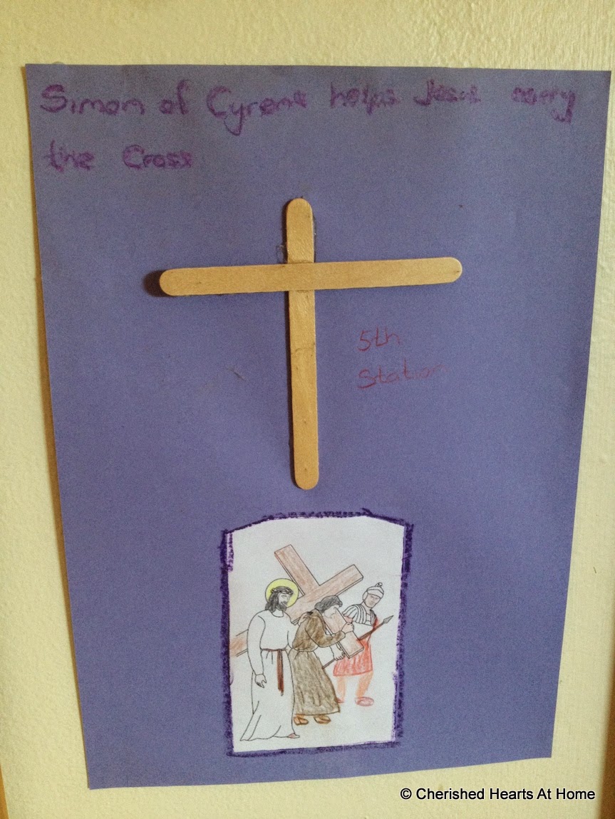 Cherished Hearts At Home: Fridays in Lent - Stations of the Cross (At Home)