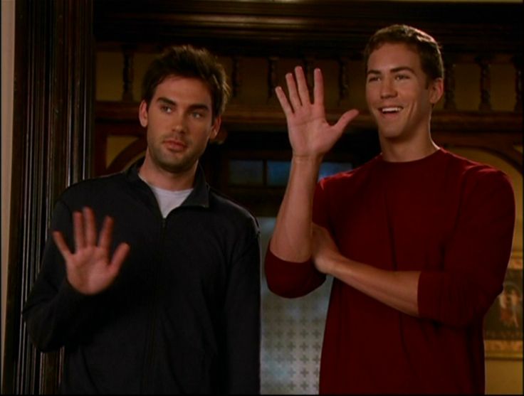 Charmed jason and kristopher simmons as wyatt and wes Ramsey as adult ...